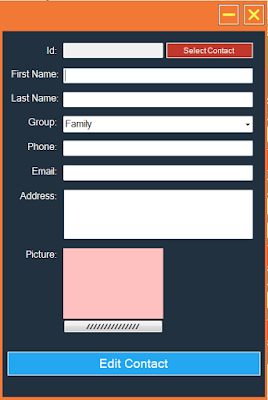 VB.Net Contact Management System Source Code - C#, JAVA,PHP, Programming ,Source Code