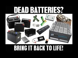 Bringing Dead Batteries Back To Life