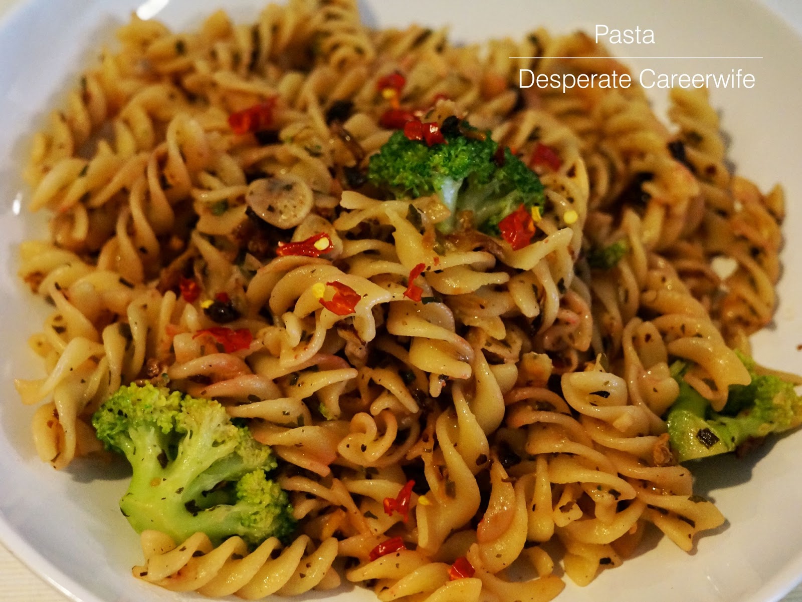 Desperate Careermum: Pasta by Chef Niko