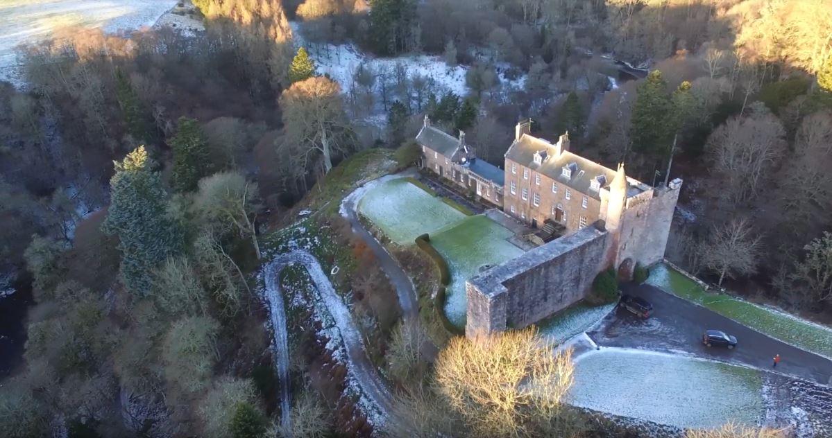 Balintore Castle Restoration Project: Angus Castle Fly-by