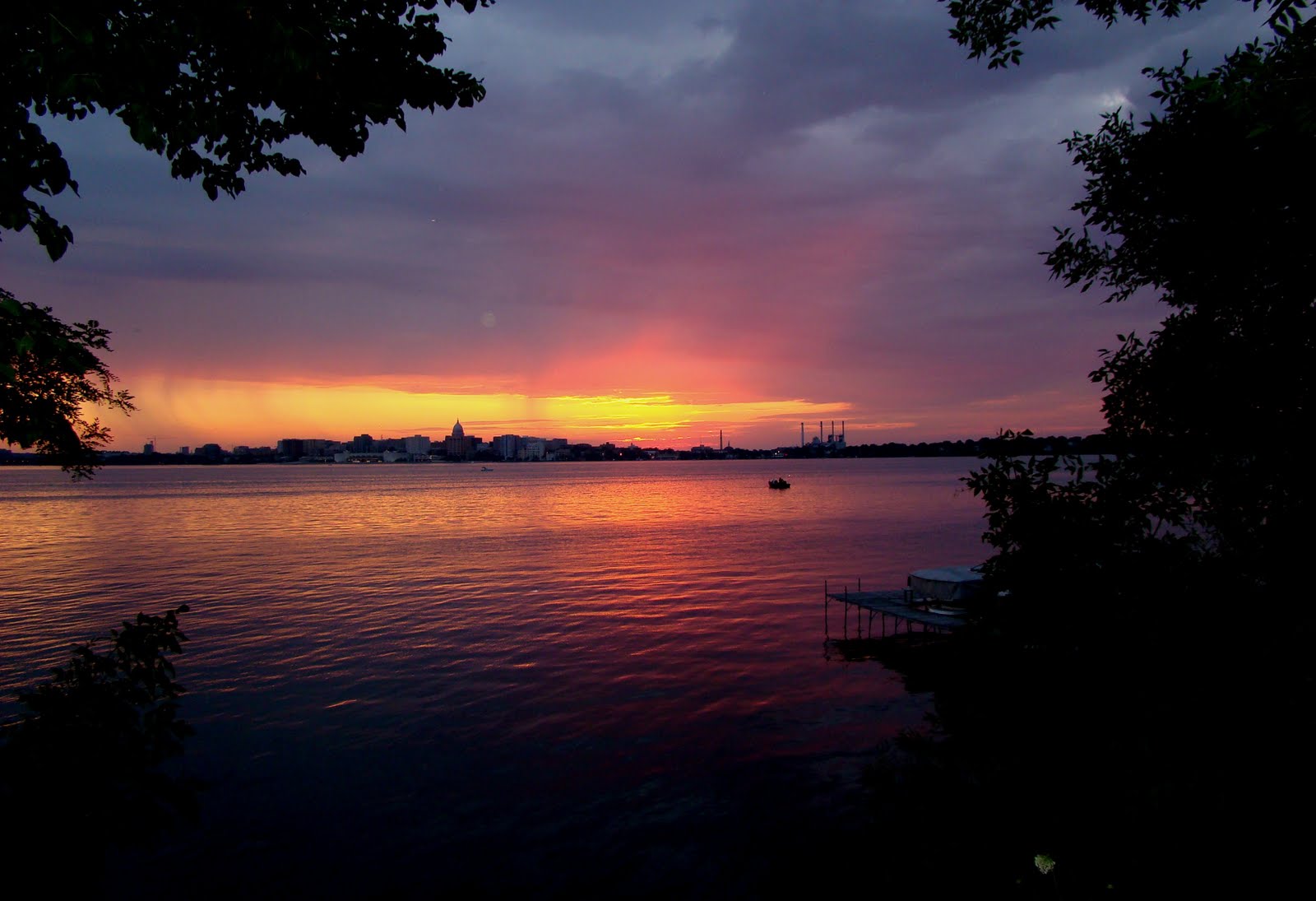 Monona Doug: Sunset Over Lake Monona