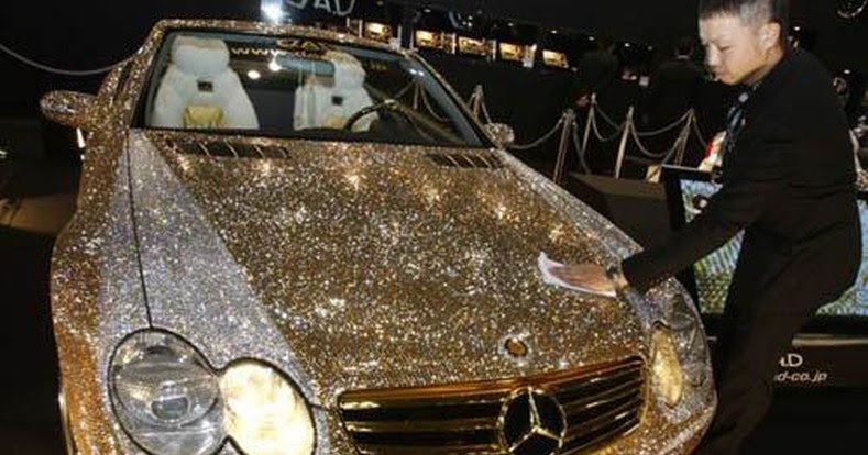 dimond car: Amazing World First Diamond Cars