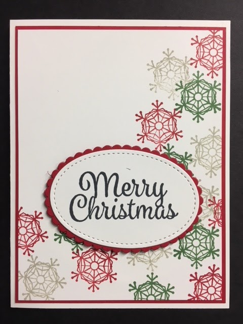 My Creative Corner!: Colorful Season, Snowflakes Sentiments, Christmas Card