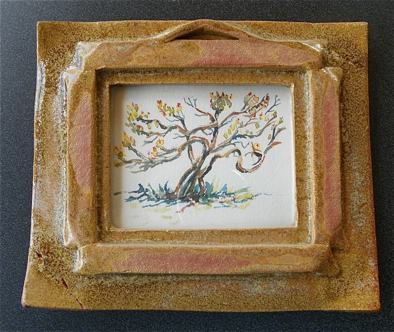 JEANETTE MANCHESTER HARRIS: Clay Picture Frames