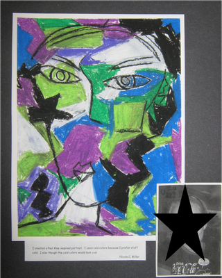 Art in the Middle...school: Portrait Project