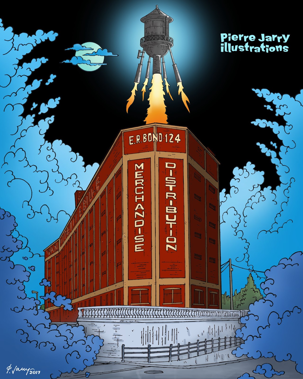 Pierre Jarry Illustrations: L'Entrepôt Van Horne