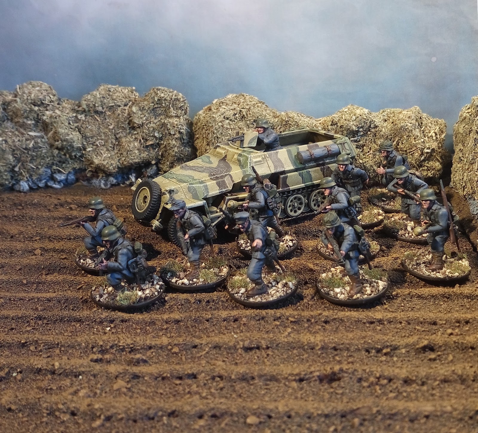 Aurelius Legion: Bolt Action - German Infantry and Halftrack