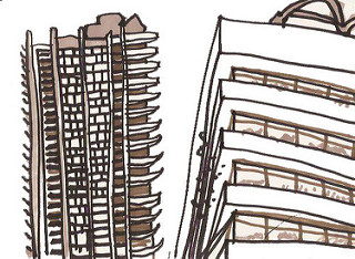 Urban Sketchers London: Let’s draw the Barbican - Saturday 25 February 2017