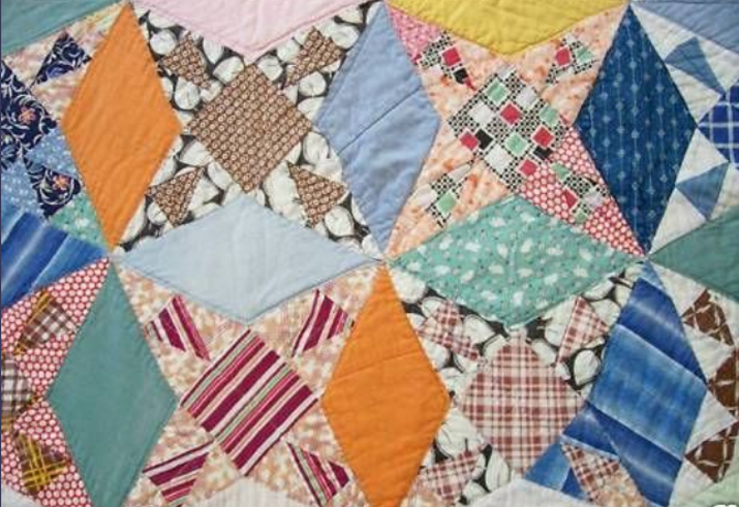 Cloud of Quilt Patterns: Iowa Star or Texas Ranger