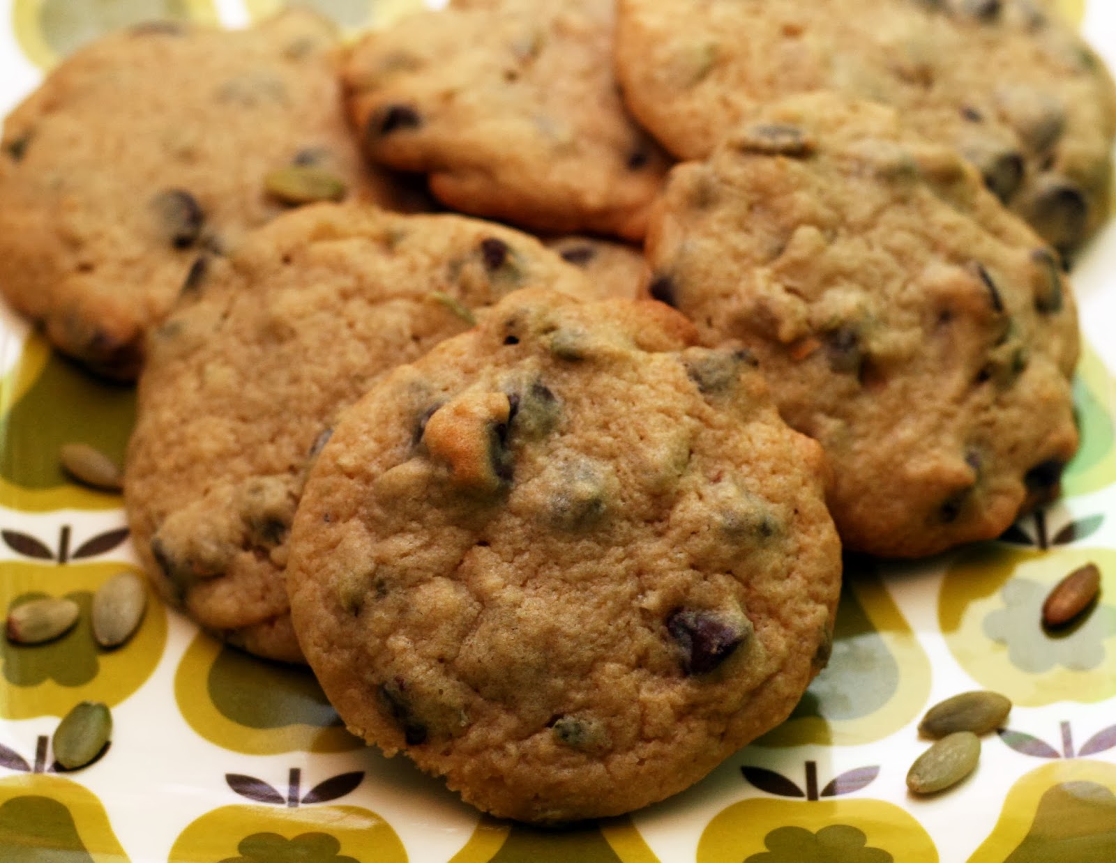 Chocolate Chip Pepita Cookies – Coconut & Lime