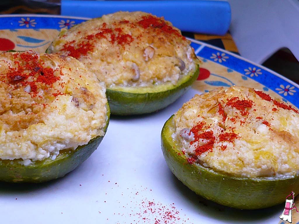 Zapallitos rellenos con ricota / Ponete el Delantal - Blog de cocina