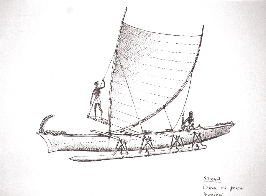 Proa Sailing: Pacific Seacraft Drawings