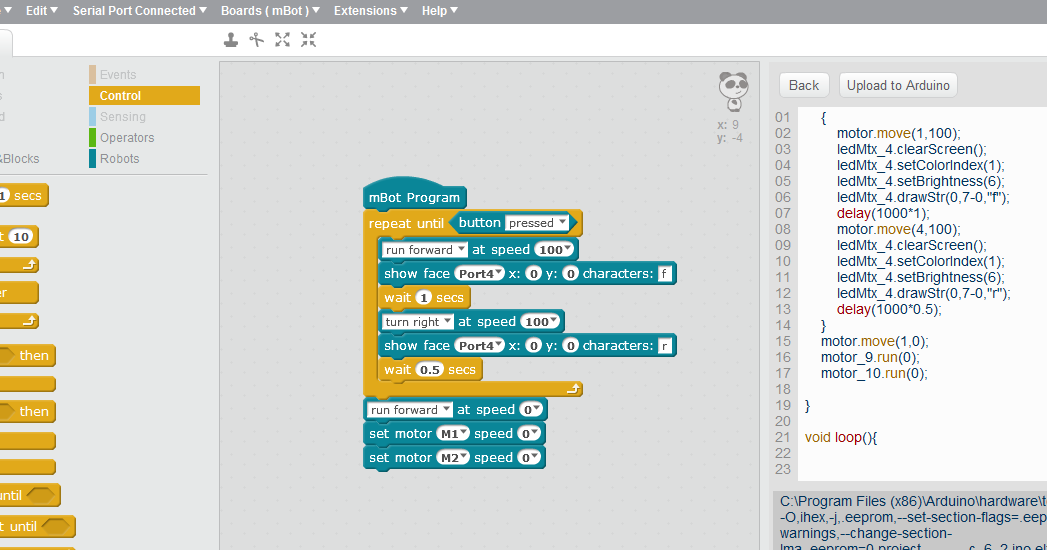 Robots and Physical Computing: mbots - graphical programming and Arduino Robots and Physical Computing: mbots - graphical programming and Arduino