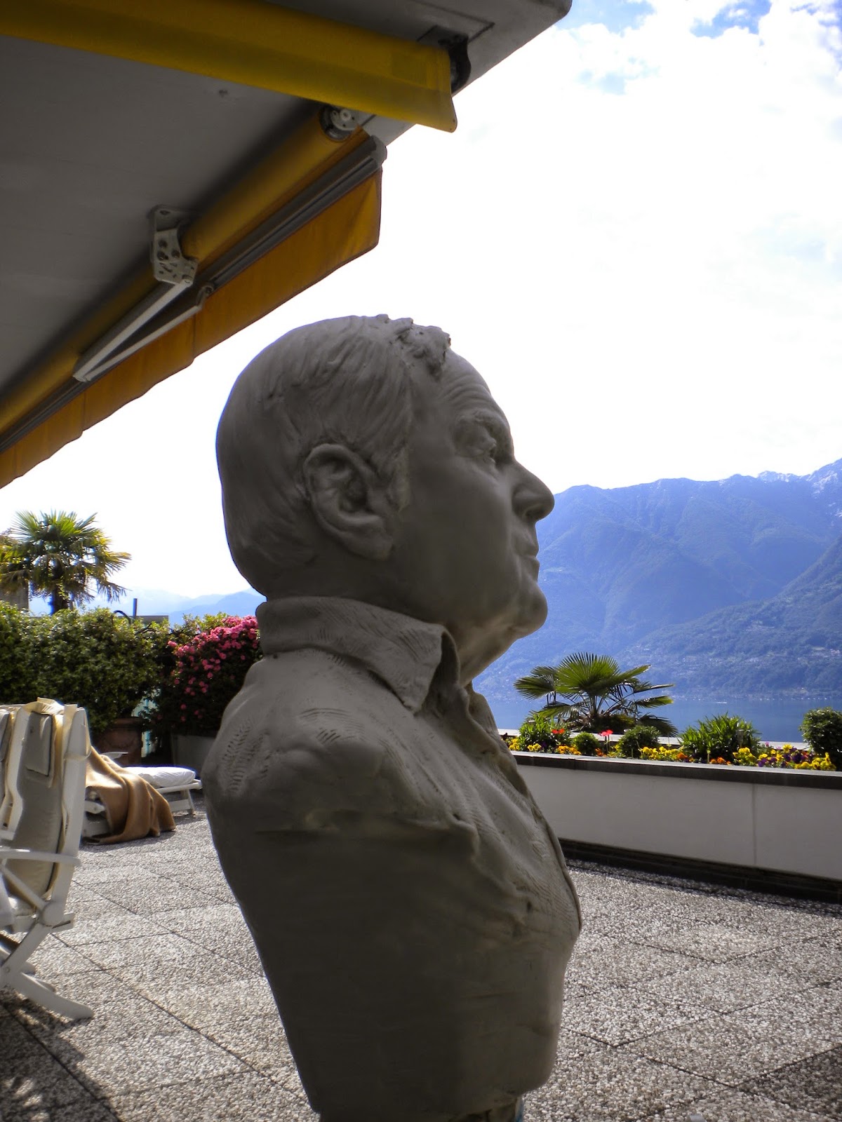 The Mystic Otto Rapp: Portrait-bust of Carl Schell by his daughter ...