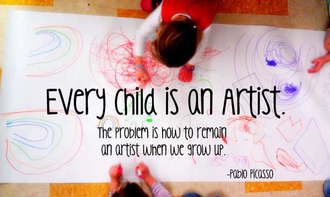 Living the Teaching Life: Every Child is an Artist.