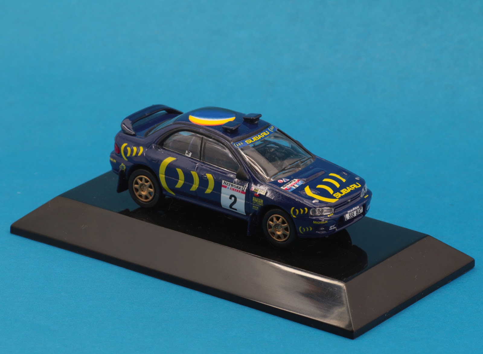 Incredible Mini Garage: Subaru Impreza WRX 1996 RAC 1/64 CM's