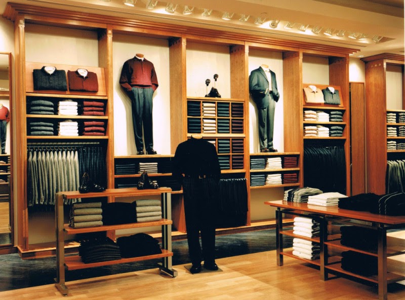 interior design & specialist meja kasir: interior toko baju