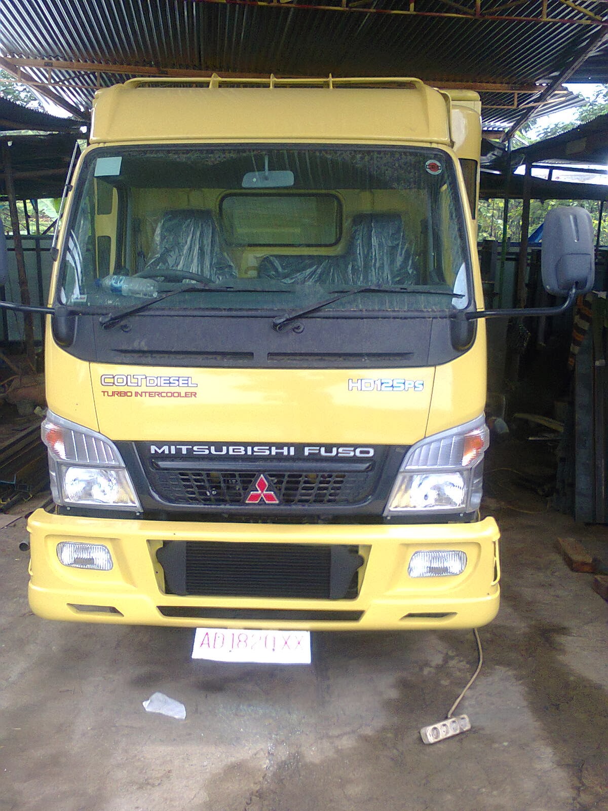VARIASI TRUK KUNING - BRILIAN JAYA KAROSERI