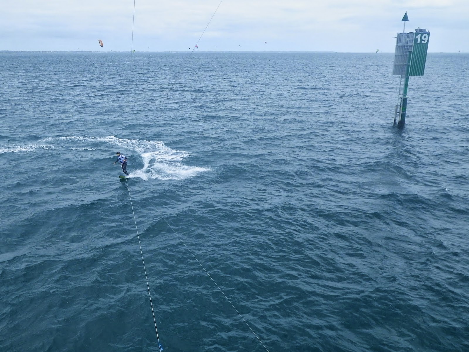 Peter's kitesurfing blog: Kitesurfing Across The Bay to Conquer Cancer ...