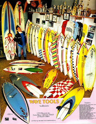 : Board Collector: Lance Collins Wave Tools single fin