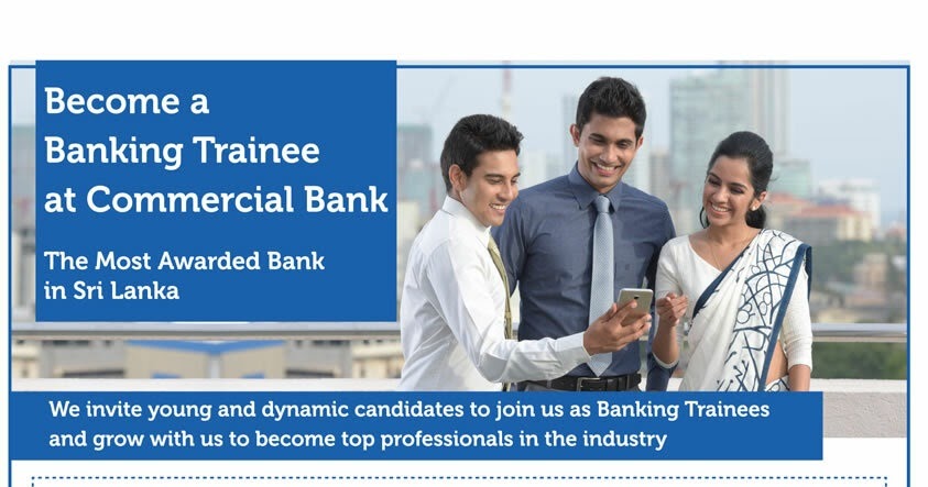 Banking Trainee Vacancies at Commercial Bank