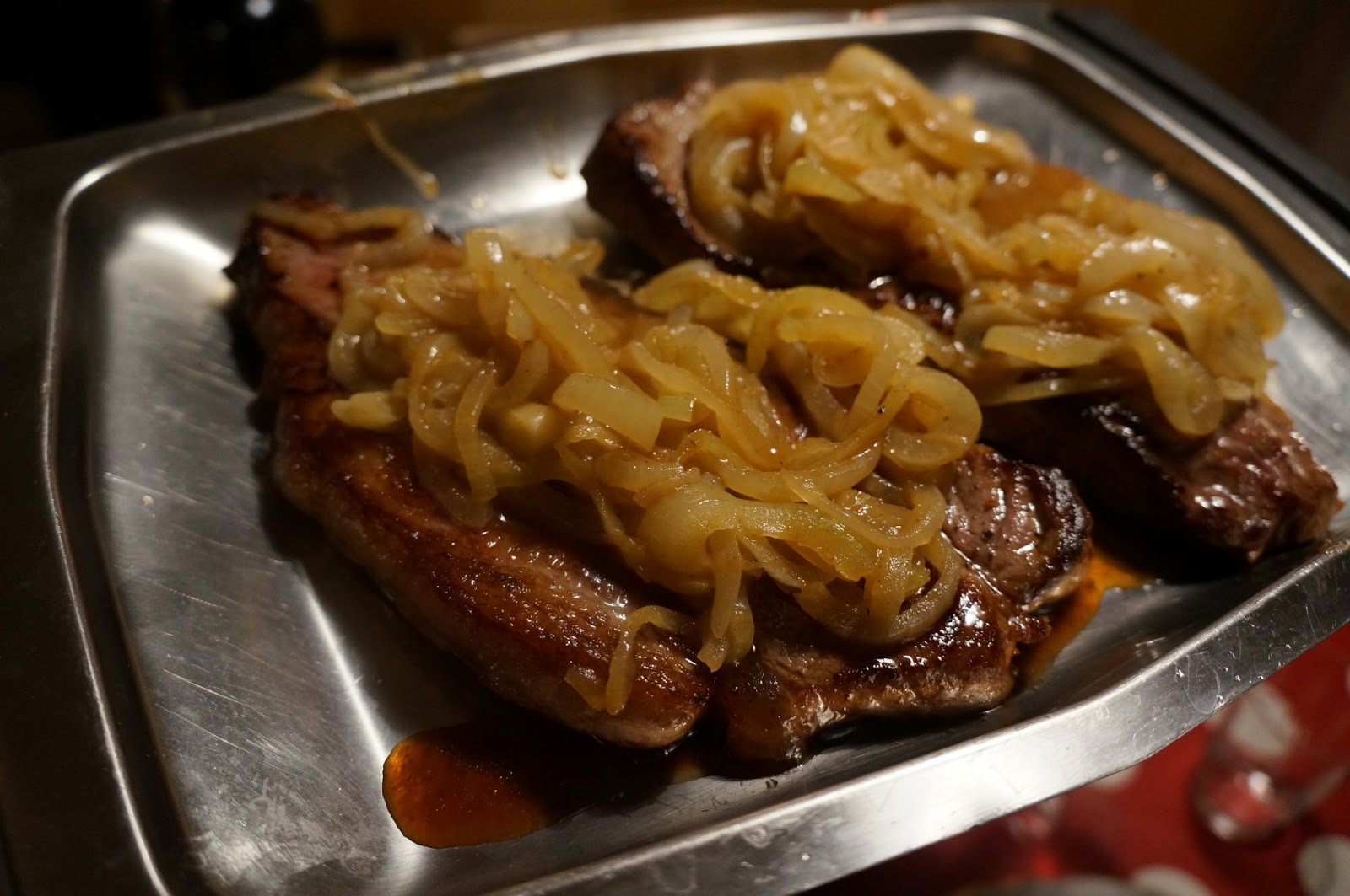 Kokboksklubben: Biffstek med lök