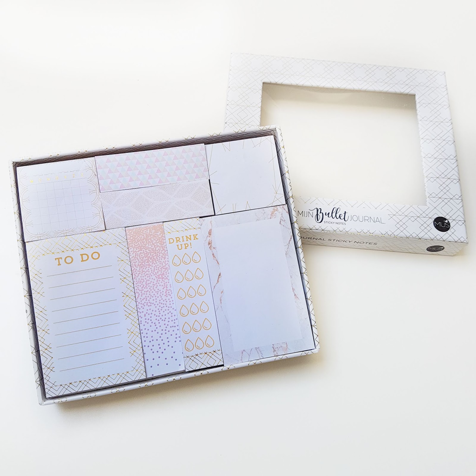 Review: Mijn Bullet Journal toolkit 2, sticky tabs, stickey notes en ...