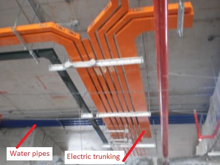 Electrical Installation Wiring Pictures: M & E Coordination