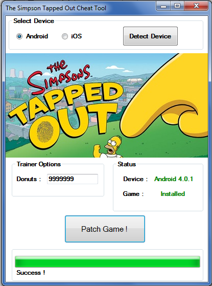 The Simpsons Tapped Out Cheats - Unlimited Donuts and Money Hack 2015 ...