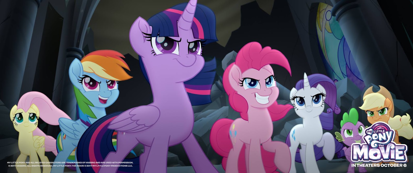 Funky Polkadot Giraffe: My Little Pony: The Movie in Theaters October ...