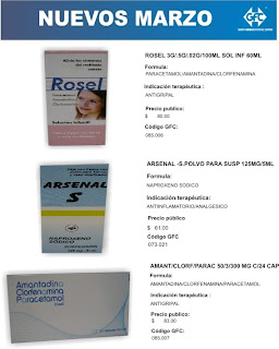 GRUPO FARMACEUTICO DEL CENTRO "COMERCIAL GFC": ROSEL INF & ARSENAL SUSP ...