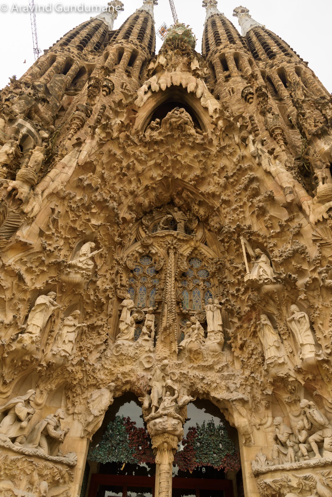 Treks and travels: Sagrada Familia - A large incomplete church in Barcelona