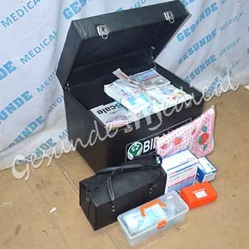 Peralatan Bidan Standar Nasional Isi Lengkap + Kotak Bidan Kit Warna ...