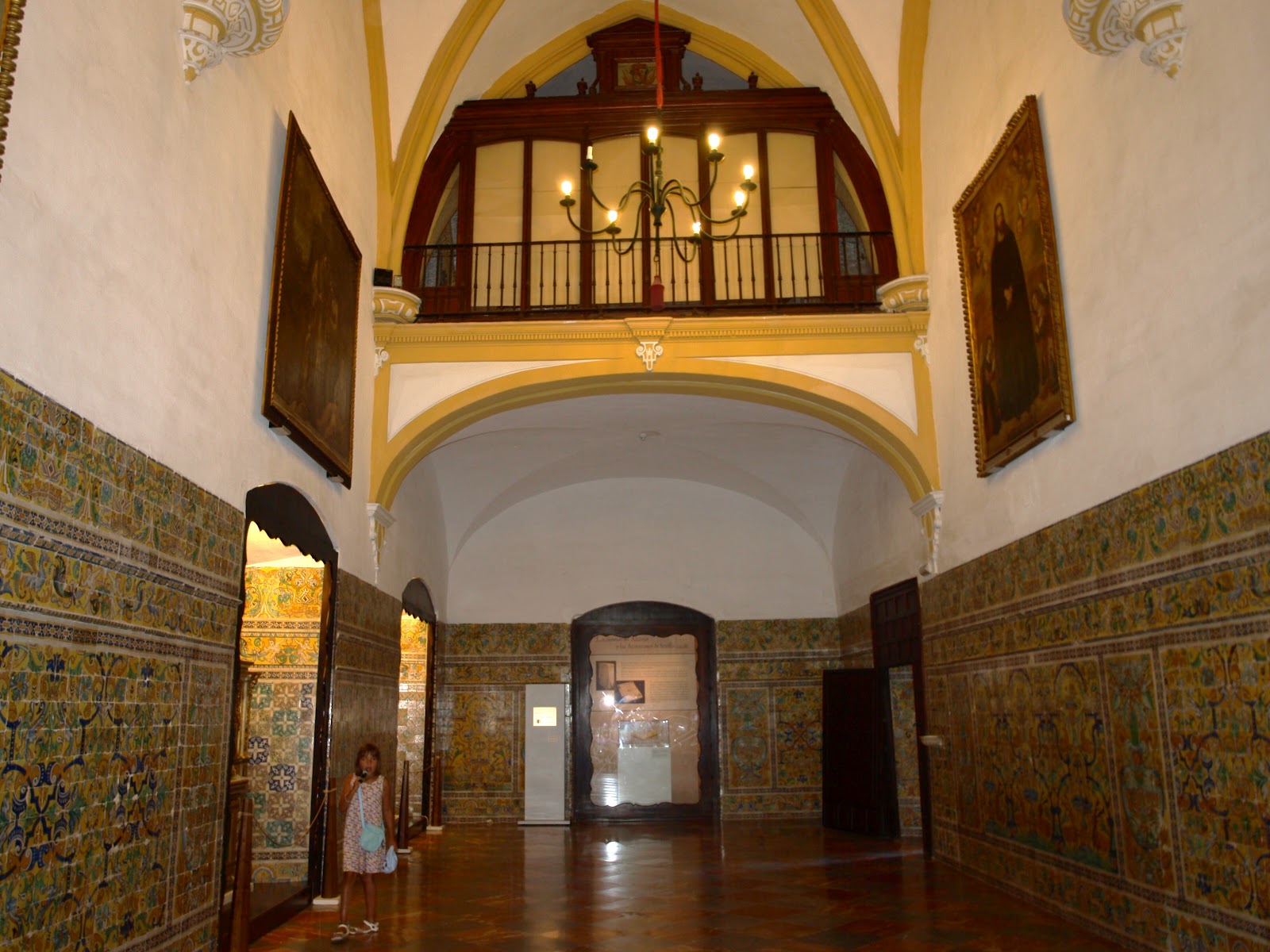Sevilla Daily Photo: Alcázar (42): La Capilla del Palacio Gótico.