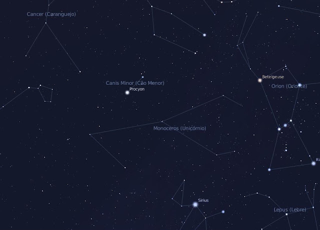Astronomia: Canis Minor ( Cão Menor )