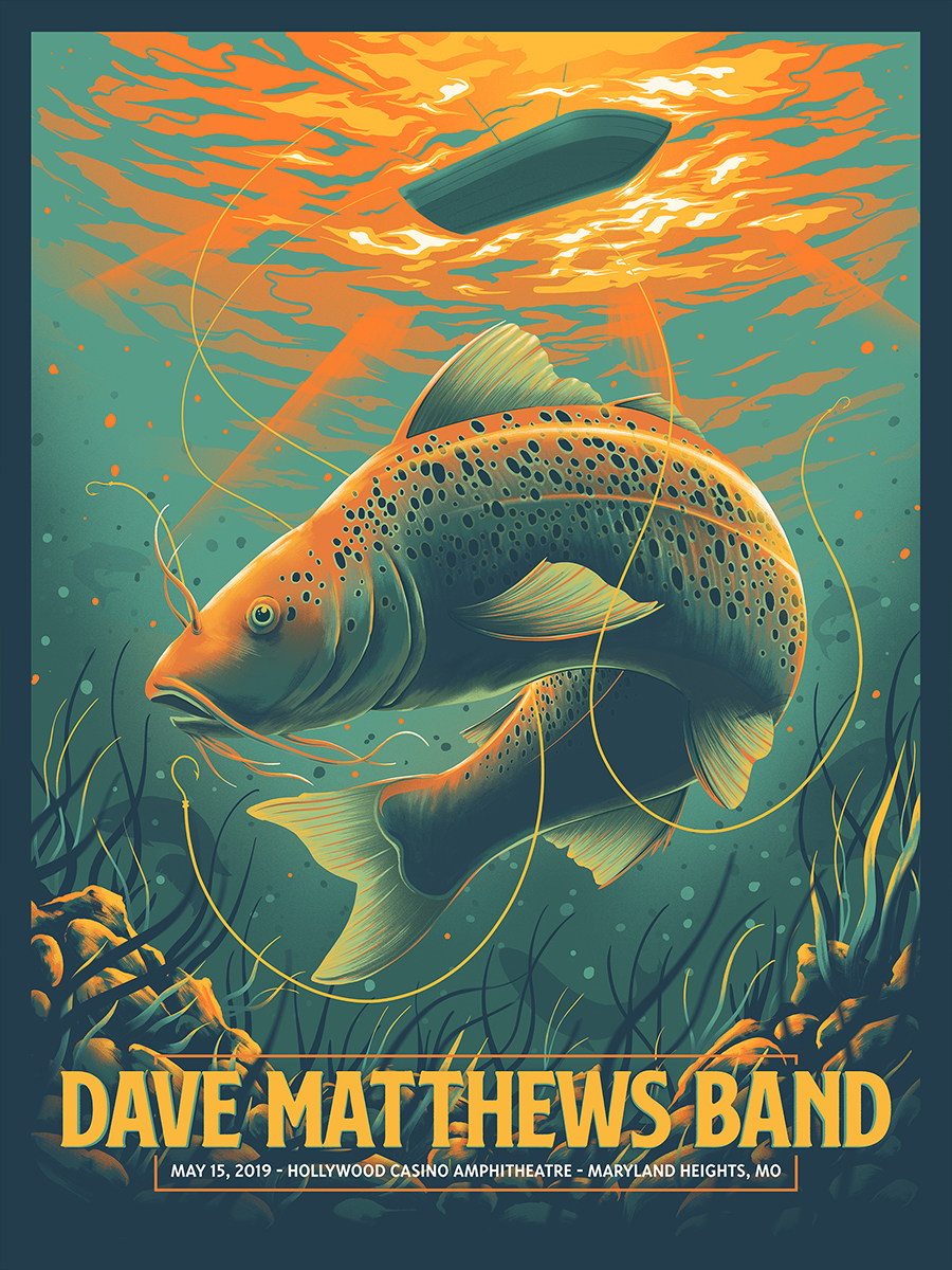 Dave Matthews Band Tour Posters