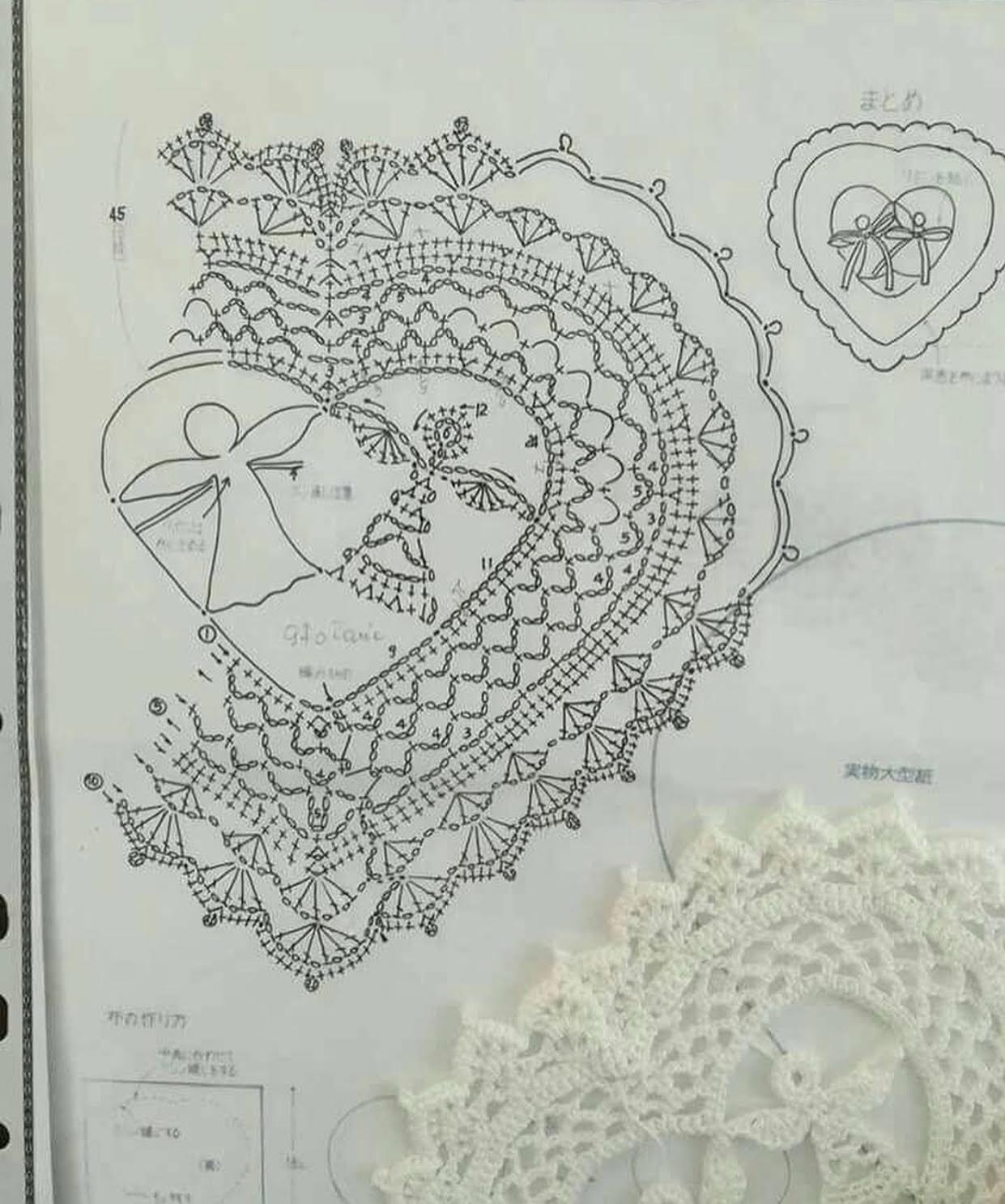 Angel Doily Pattern - Mariam Crochet