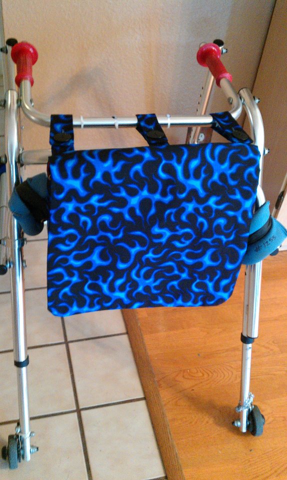 Froggy Flip Flops: A Messenger Bag for a Reverse Walker