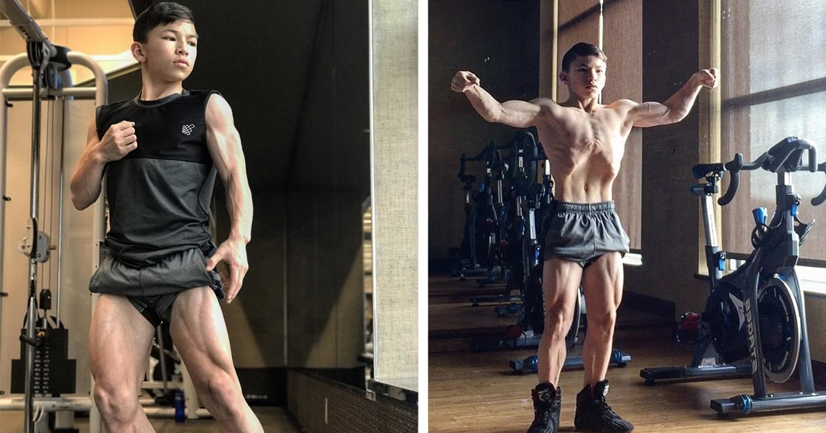 15 YEAR OLD BODYBUILDER SHOCKS THE WORLD WITH HIS AMAZING PHYSIQUE ...