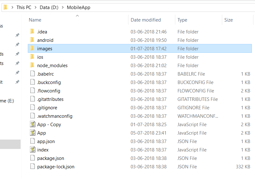 Get Image from Local Resource Folder in React Native | SKPTRICKS