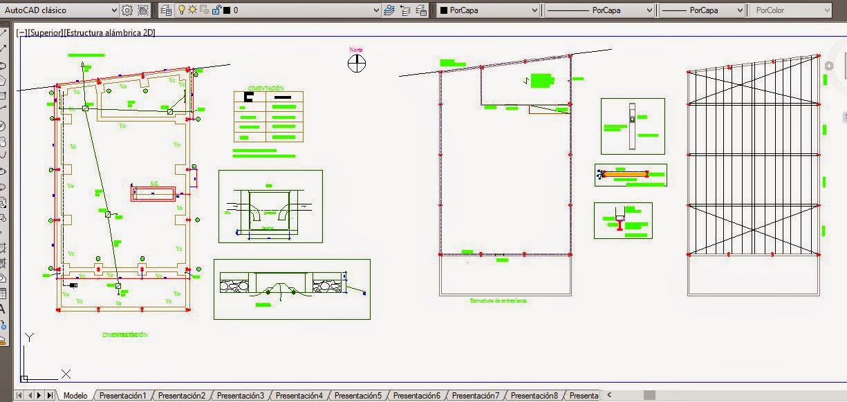 Proyectando: Proyecto Nave Industrial. Cimentación, saneamiento, puesta a tierra y detalles