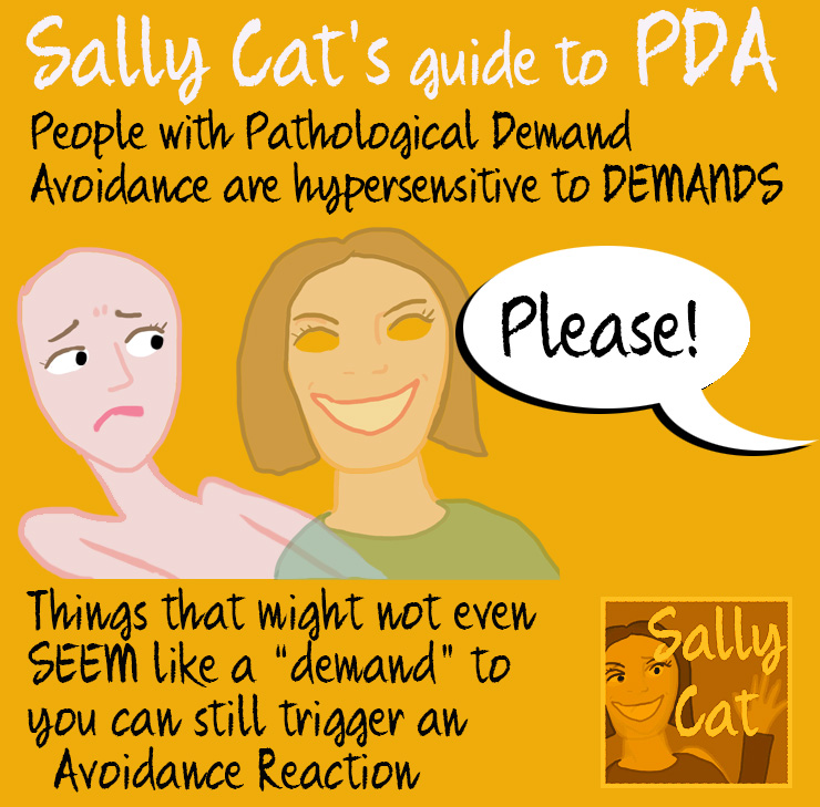 Sally Cat PDA: Memes About Demand Avoidance