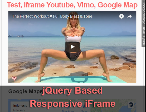 Membuat Video Responsive Dengan jQuery Based iFrame