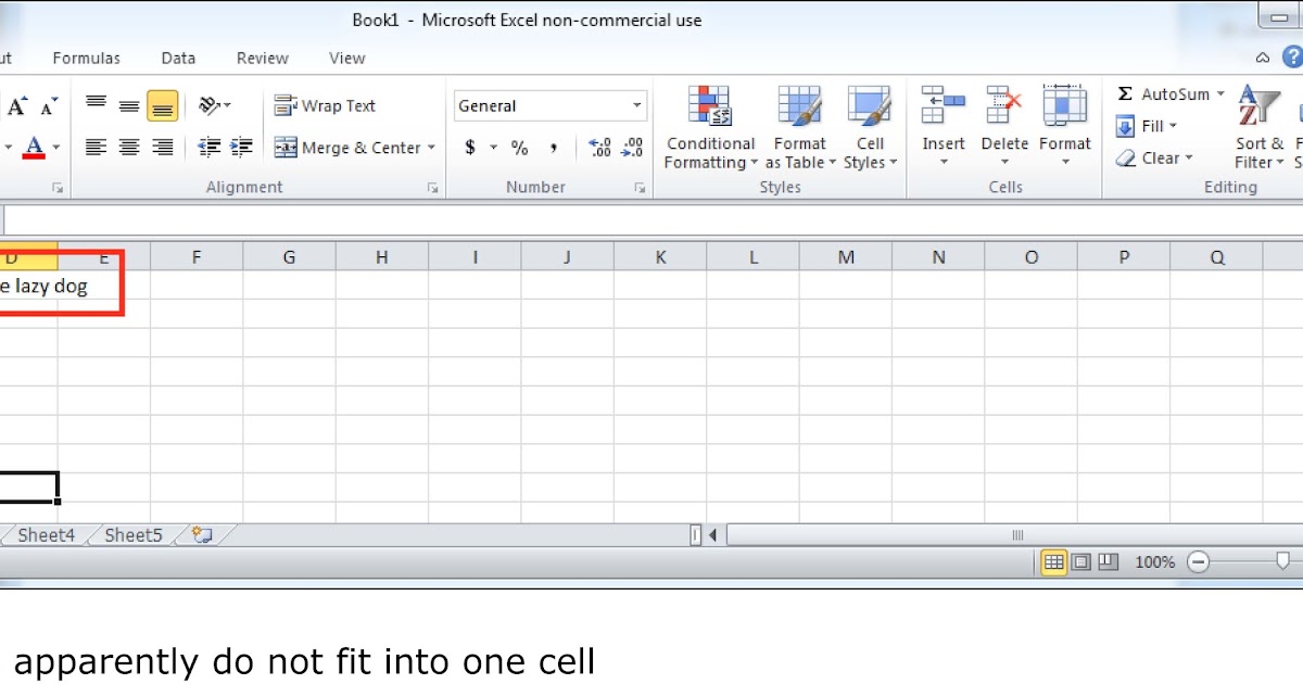 Crazy On Excel: Wrap Cells