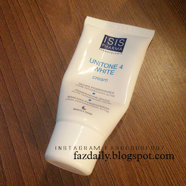 إيسيس فارما : يونيتون 4 للتفتيح | Isis pharma : unitone 4 white - مدونة فوز