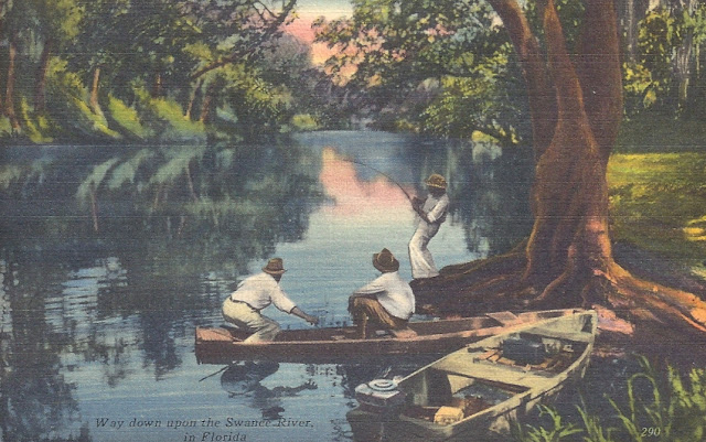 My Favorite Postcards: The Swanee (Suwannee) River