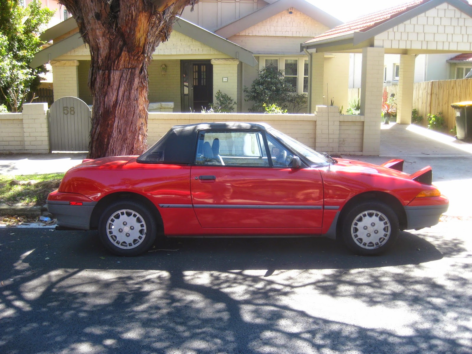 Aussie Old Parked Cars: 1990 Ford Capri SOHC (SA)