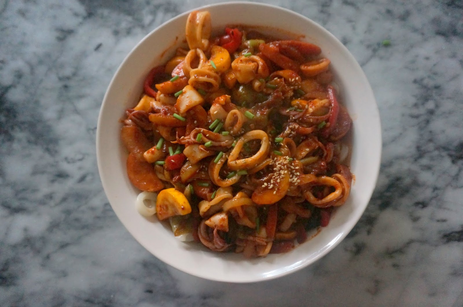 What I Ate: Ojinguh Bokkeum