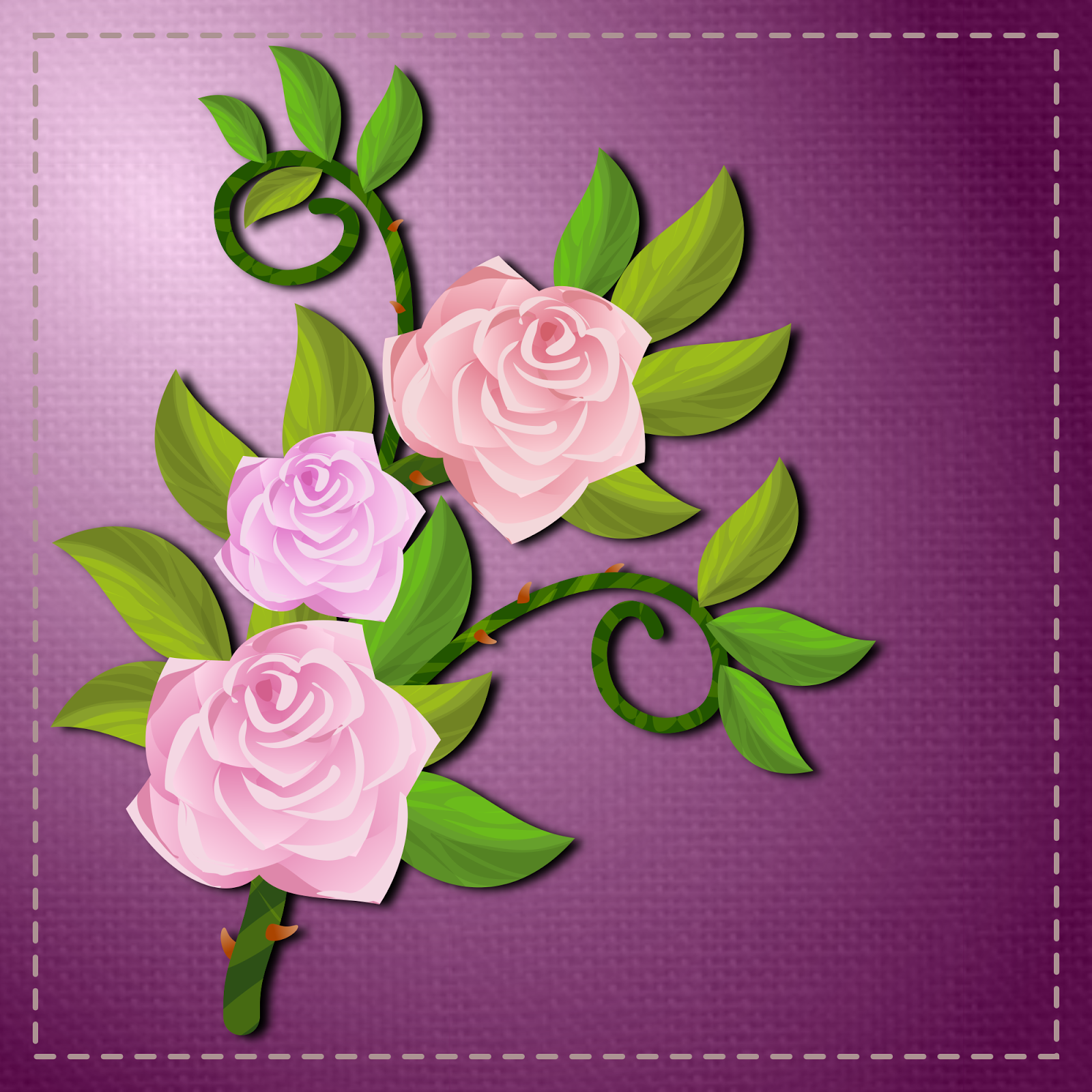 Inkscapes: Roses - Rosas - 08122017