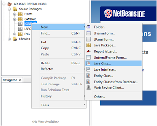 Belajar Coding: CARA MEMBUAT APLIKASI RENTAL MOBIL DI JAVA NETBEANS PART 2